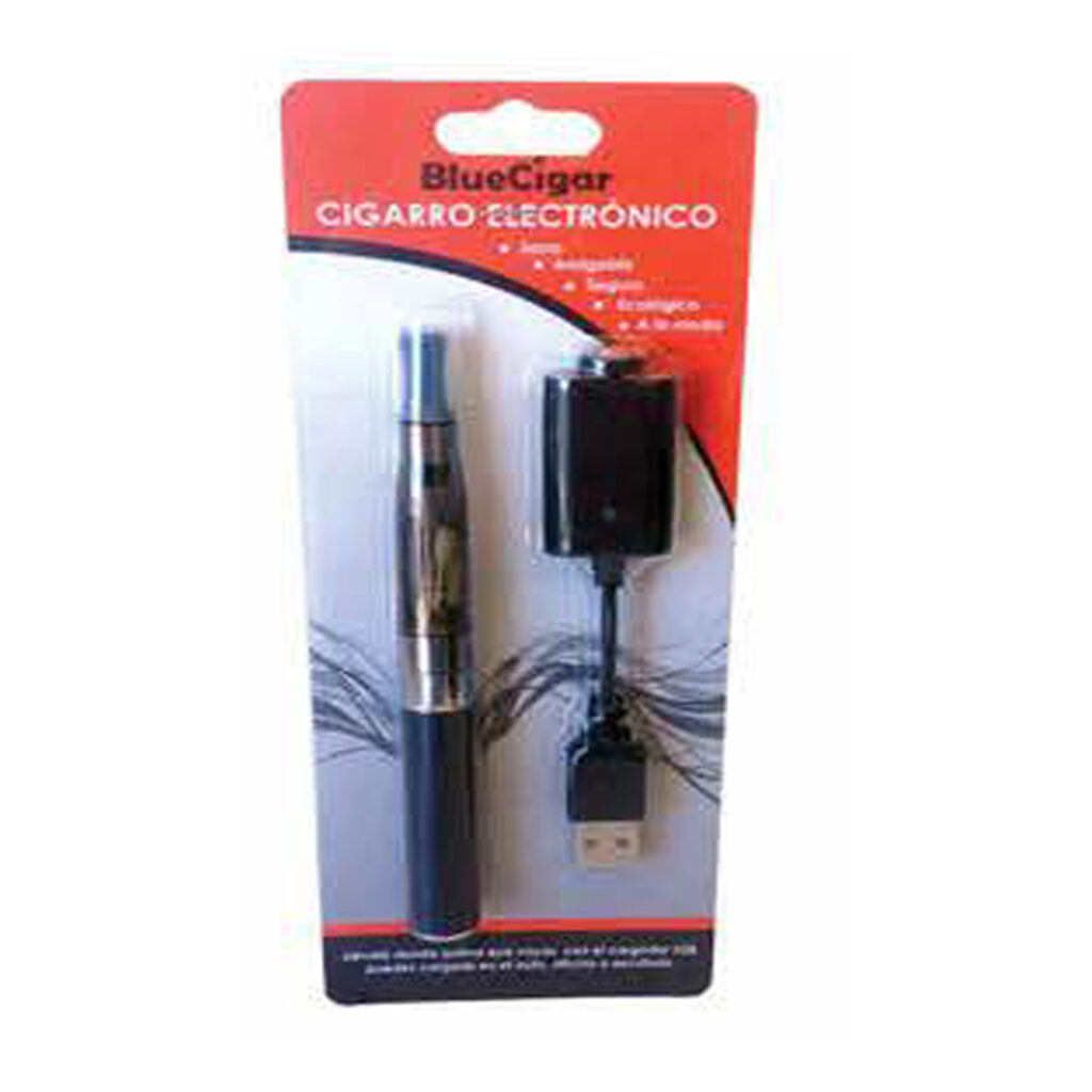VAPORIZADOR BLUECIGAR CON ATOMIZADOR DE METAL/CARGA USB/COLOR BLUE ...