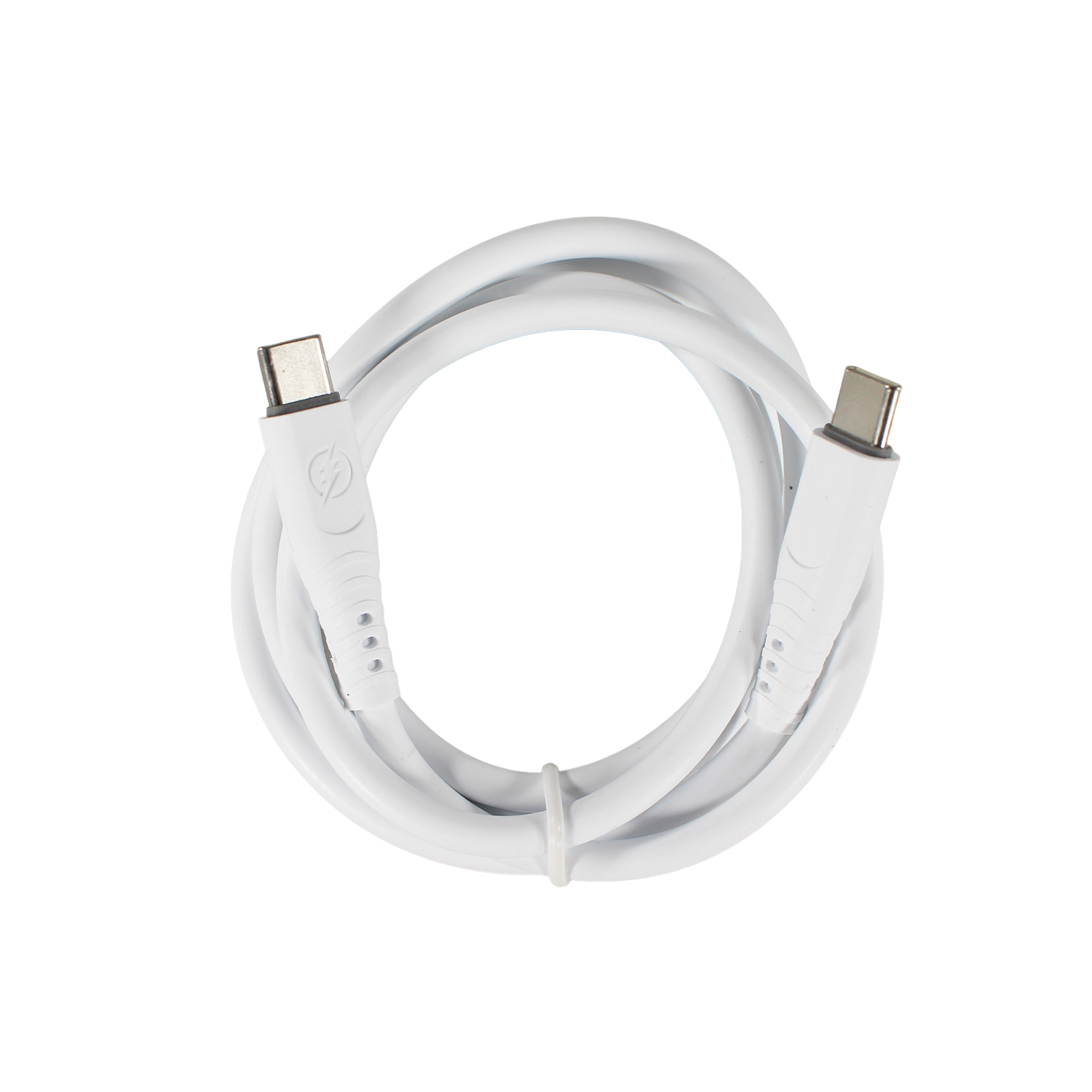 CABLE TECNOLAB 65W TIPO C A C. COMPATIBLE USB PD 1 METRO. WHITE ...